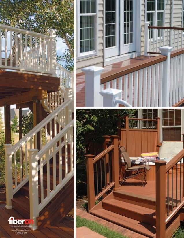 2010 fiberon decking railing brochure | PDF