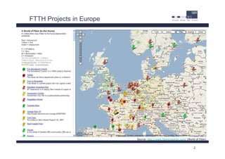 Split 2010 FiberWeek Examples of fibre deployment | PDF