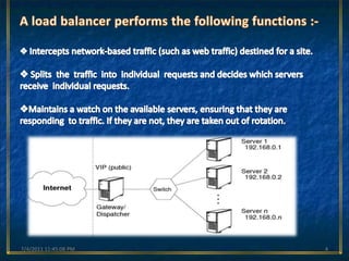 Load Balancing Server | PPT