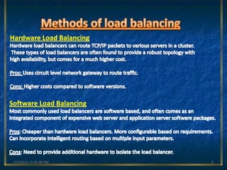 Load Balancing Server | PPT