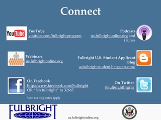 2010 Fulbright Presentation | PPT