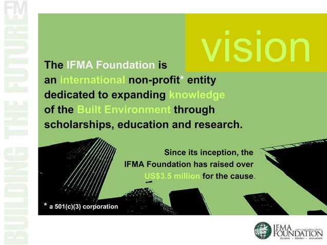 2010 Ifma Foundation Overview Final Carl | PPT