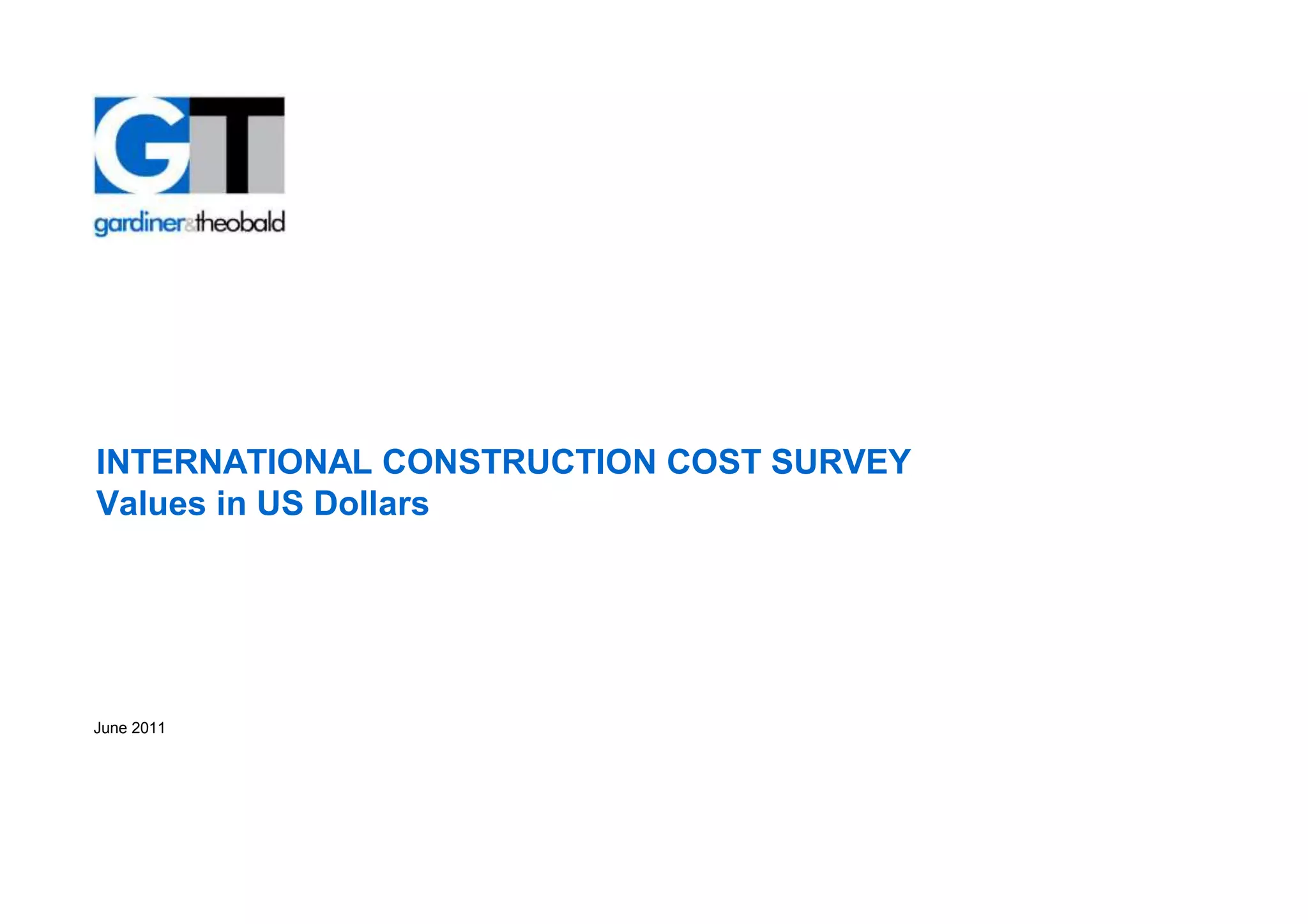 international construction cost survey (us$ version) | PDF