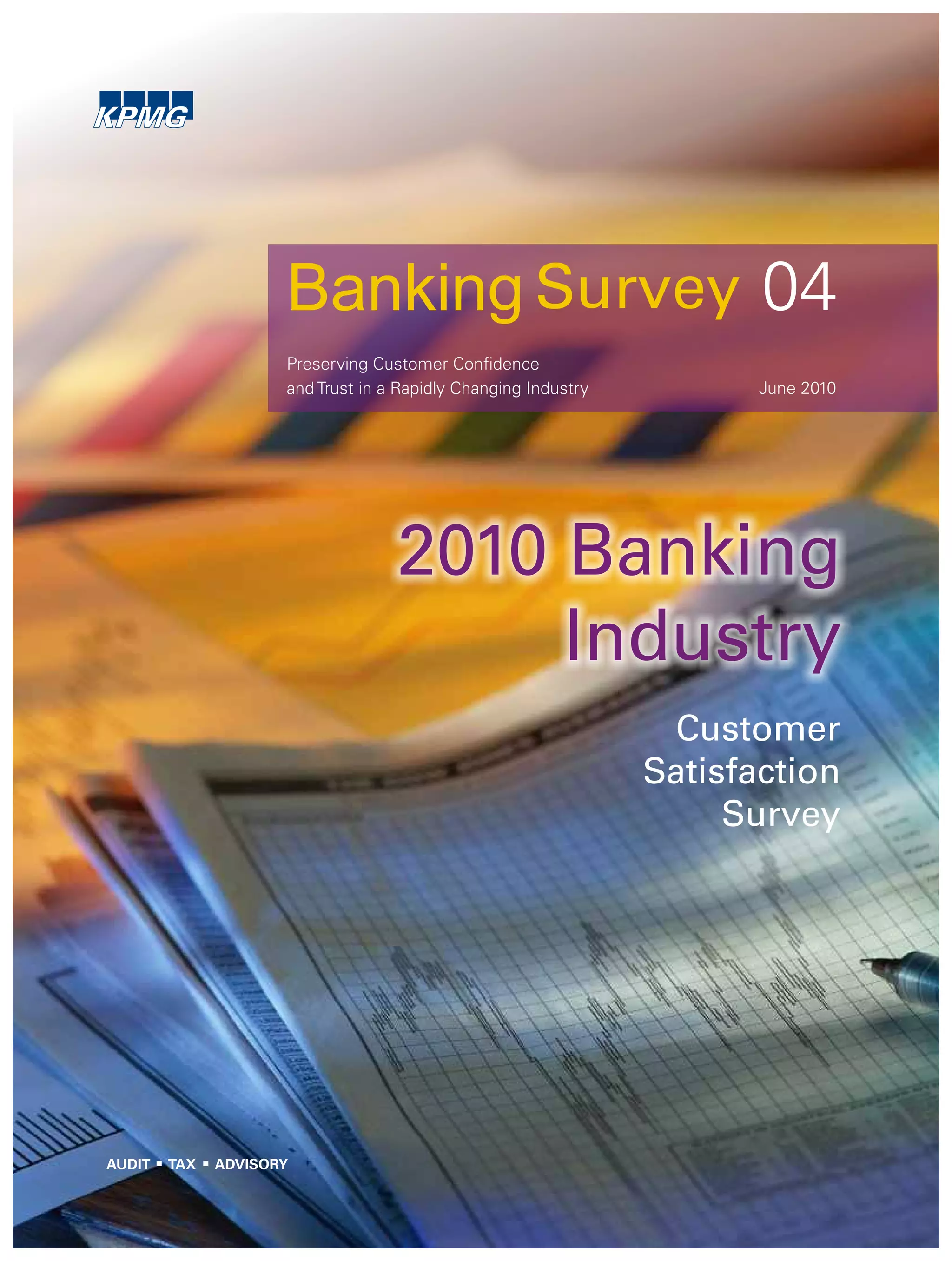 2010 KPMG Nigeria Banking Industry Customer Satisfaction Survey | PDF