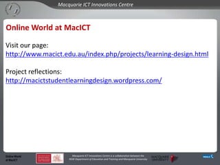 Student Learning Design Overview | PPTX