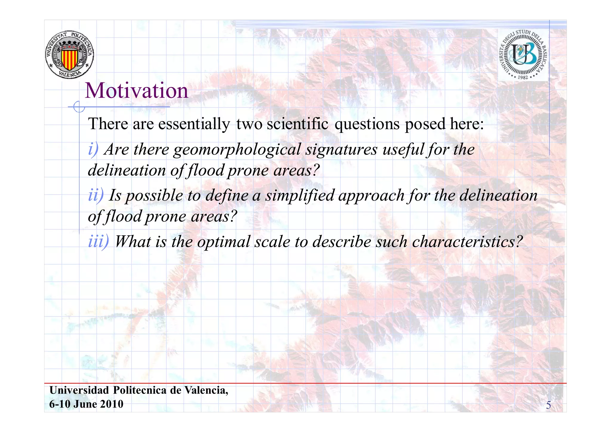 Detection Of Flood Prone Areas Using Digital Elevation Models Ppt
