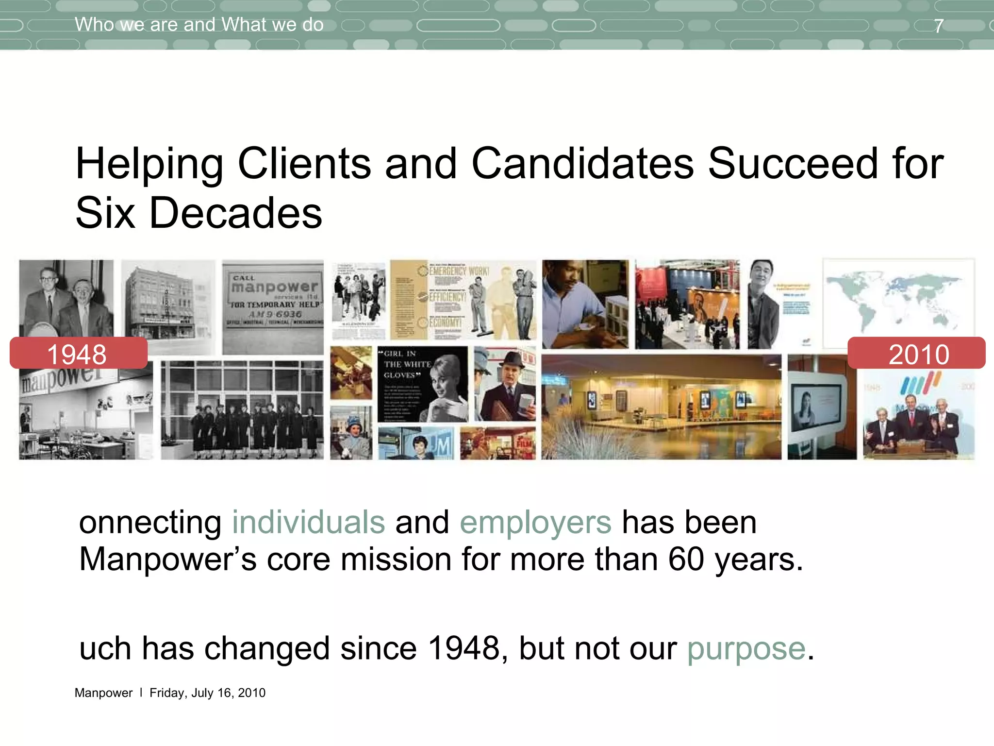 2010 Manpower Overview | PPT