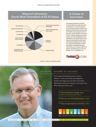 Fortune Magazine Missouri Section | PDF