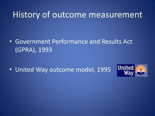 2010 Outcome Based Evaluation in Libraries | PPT