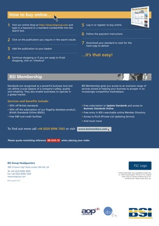 2010 Occupational Health and Safety Brochure | PDF