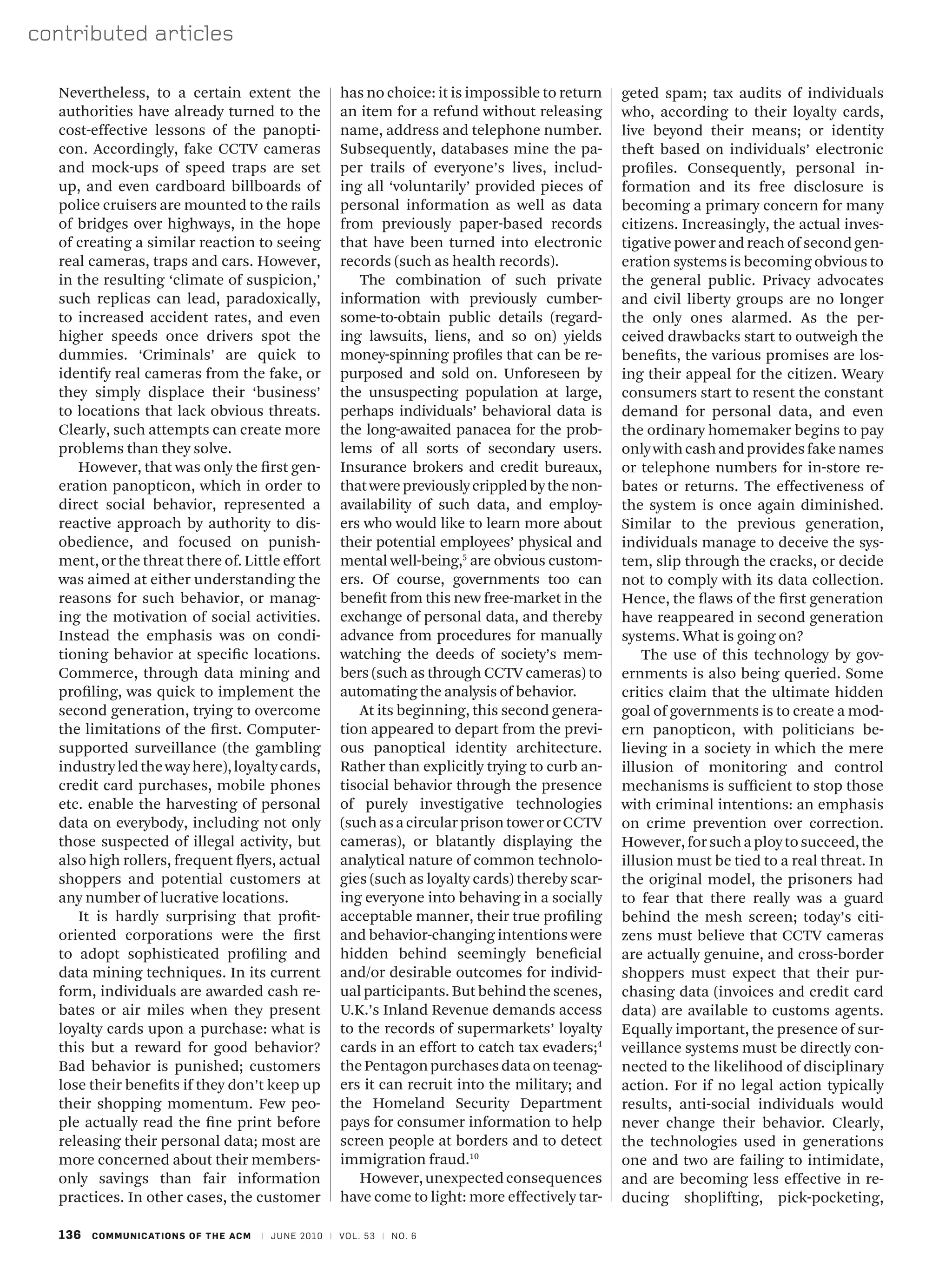 Panopticon revisited | PDF