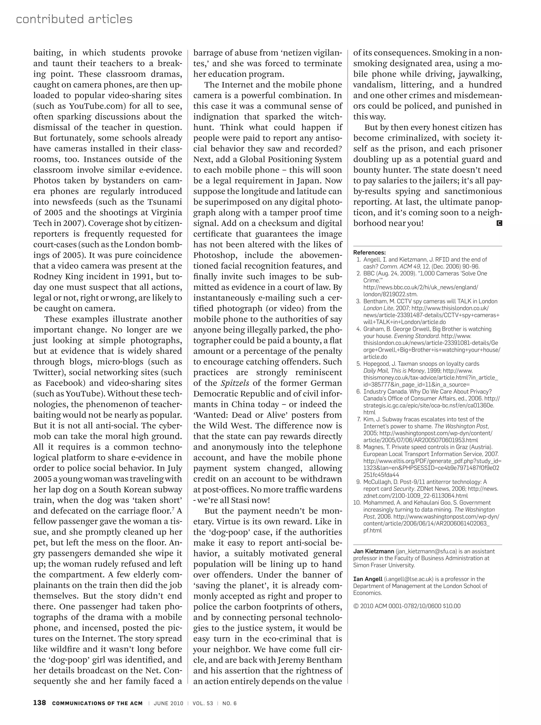 Panopticon revisited | PDF