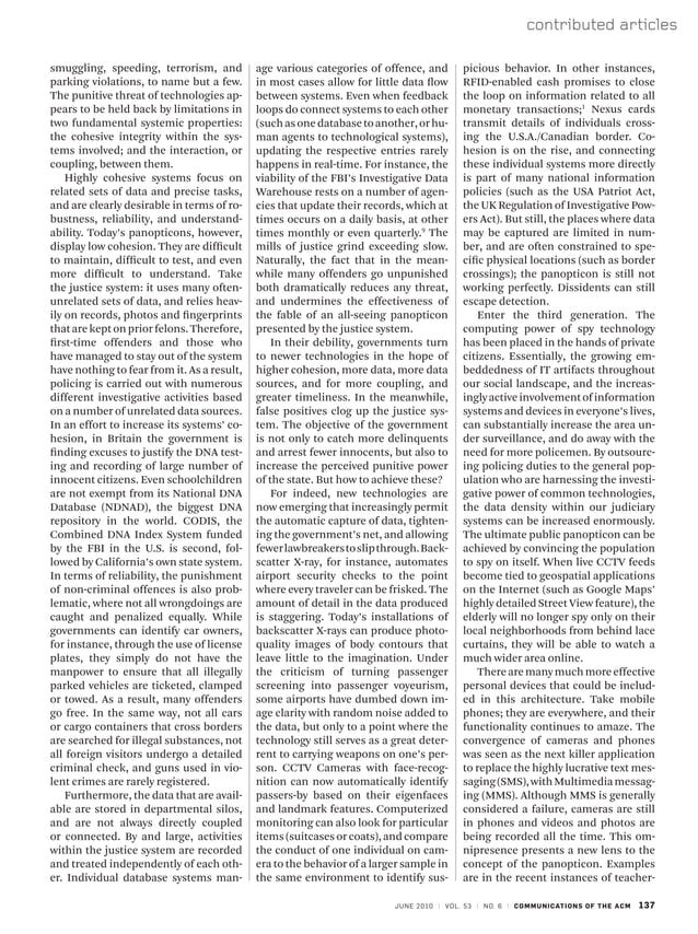 Panopticon revisited | PDF