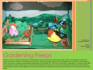 1st Annual UNH Peeps Show! Peep Your Way to Health | PPTX
