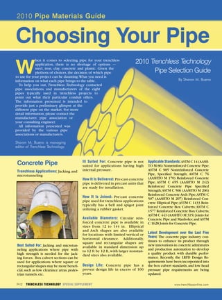 Pipe Materials Guide | PDF
