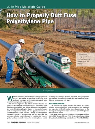 Pipe Materials Guide | PDF