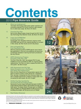 Pipe Materials Guide | PDF