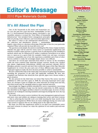 Pipe Materials Guide | PDF