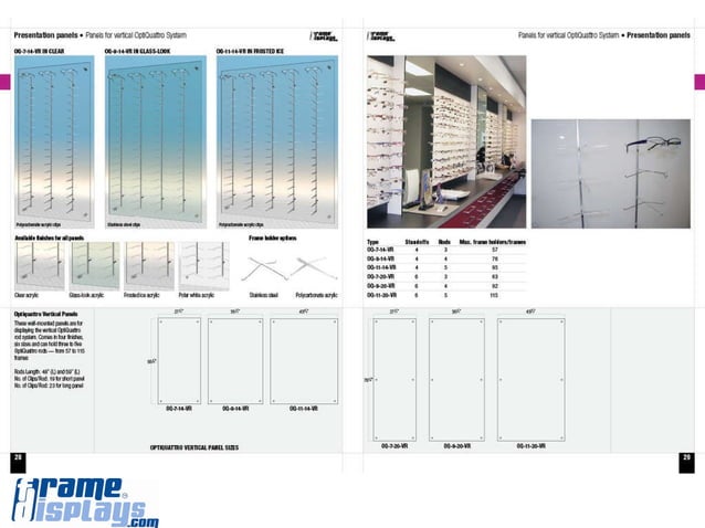 Optical Displays Catalog 2010-2011 | PPT