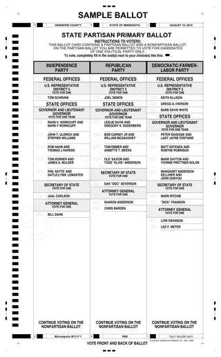 2010 Primary Ballot | PDF