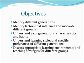 2010 pt 627 clinical semianr ii managing and motivating the generations ...