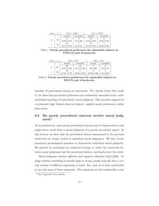 Purely Procedural Preferences - Beyond Procedural Equity and Reciprocity | PDF