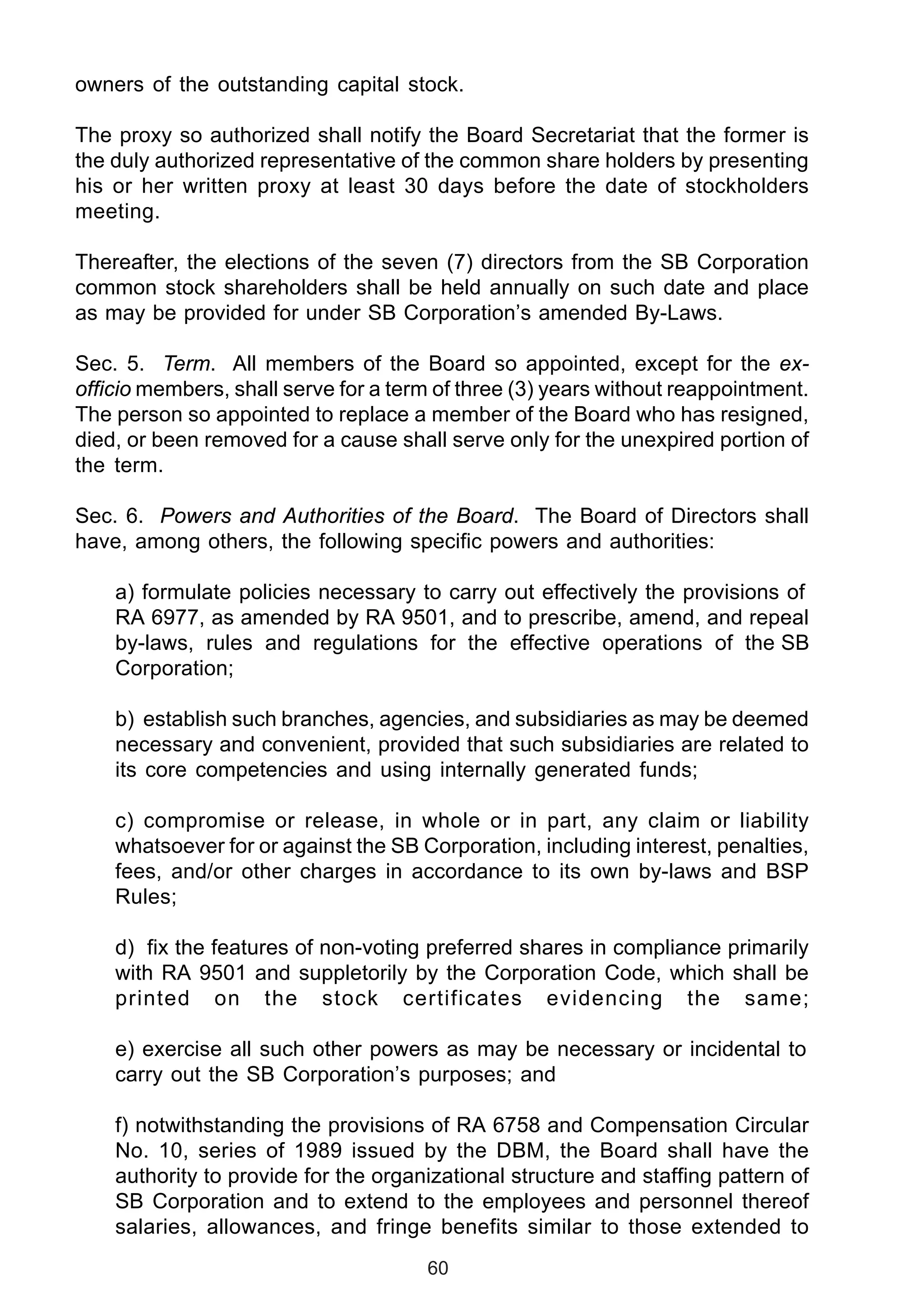 Magna Carta for MSME's (2010) R.A. 9501 | PDF