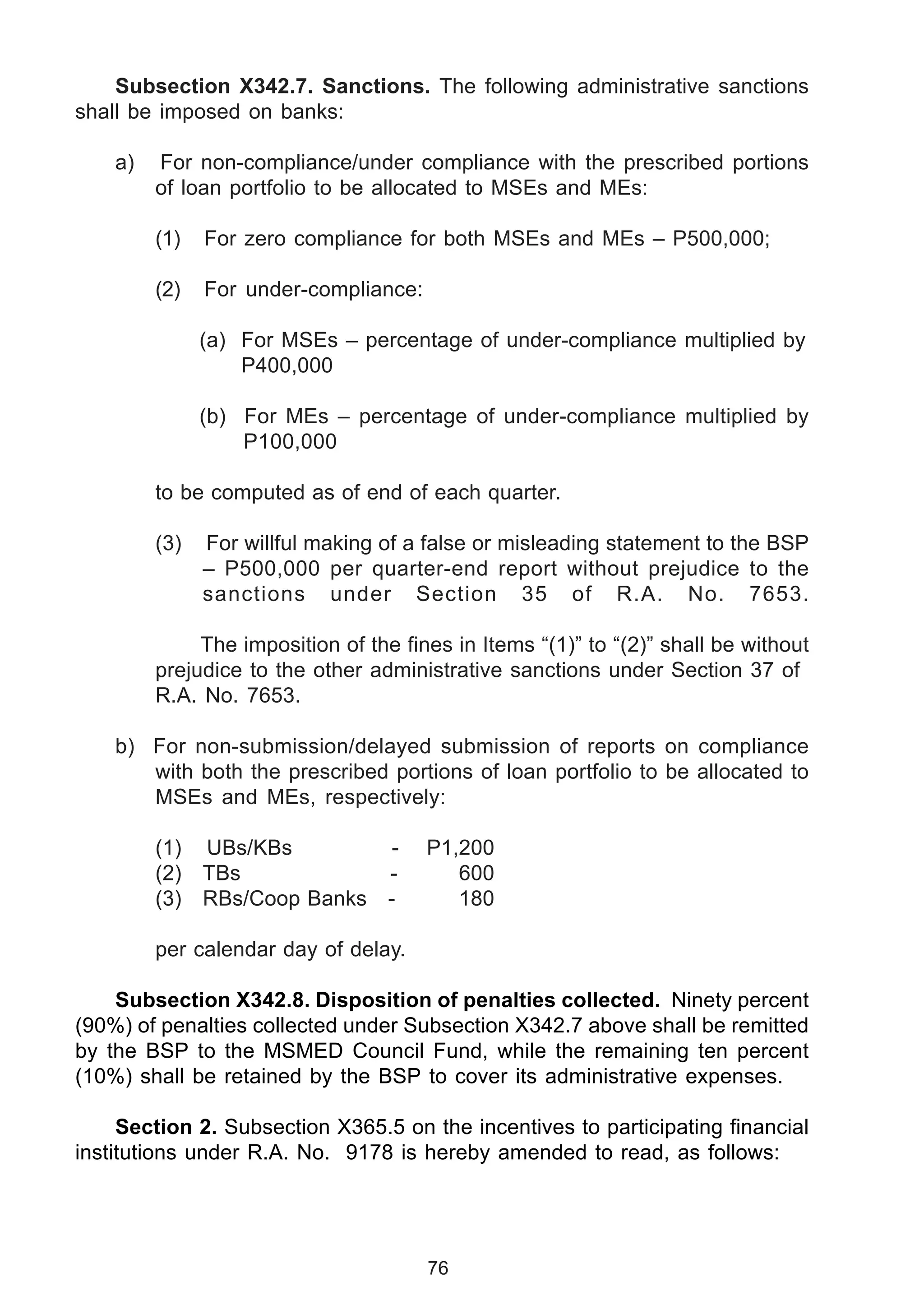 Magna Carta for MSME's (2010) R.A. 9501 | PDF