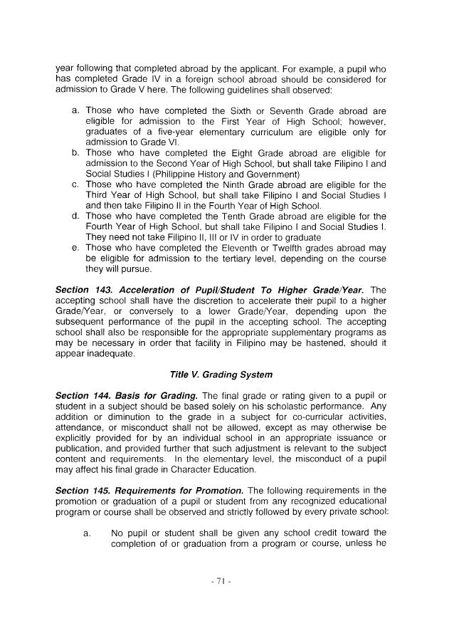 2010 Revised Manual of Regulations for Private Schools in Basic Educa…