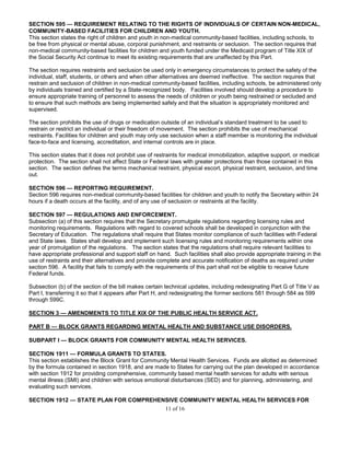 2010 samhsa section by section final | PDF