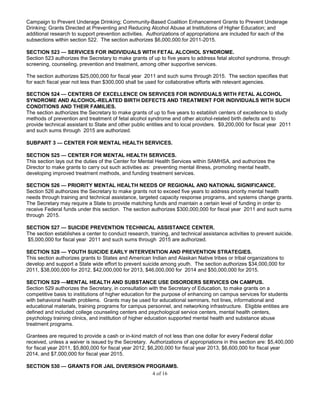 2010 samhsa section by section final | PDF