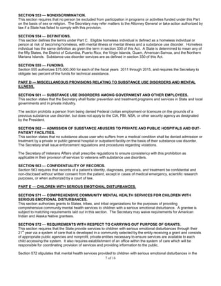 2010 samhsa section by section final | PDF