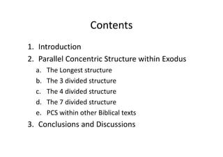 Literary structure of the Bible (chiasm, chiasmus) | PDF