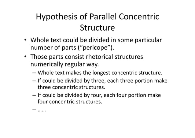 Literary structure of the Bible (chiasm, chiasmus) | PDF | Christianity ...