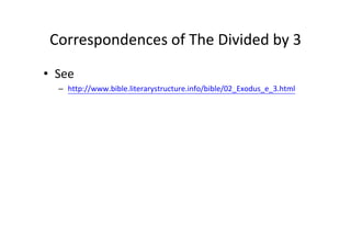 Literary structure of the Bible (chiasm, chiasmus) | PDF