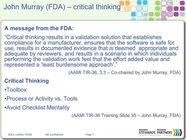 2010 SDLC Lifeline Mater Deck for knowledge sharing | PPT