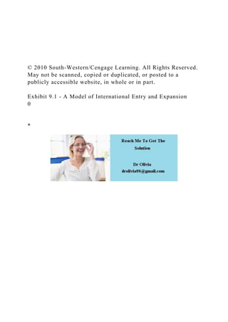 © 2010 South-WesternCengage Learning. All Rights Reserved. .docx