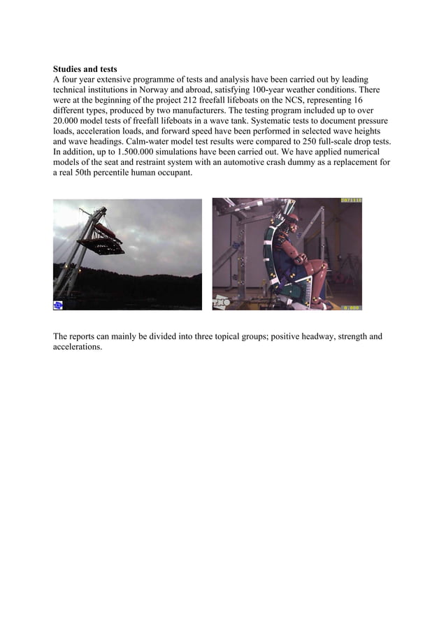 Paper: The Norwegian Lifeboat Project | PDF