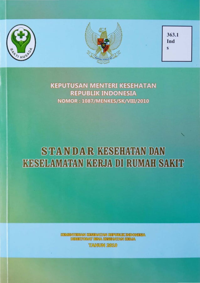 2010 standar k3 di rumah sakit | PDF