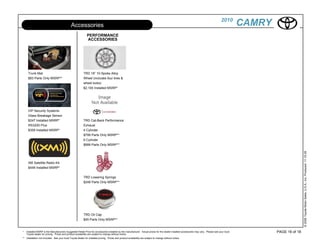 2010 Toyota Camry | PDF