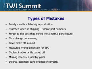 2010 Twi Summit Final Handout The Twi Connection With Problem Solving | PPT