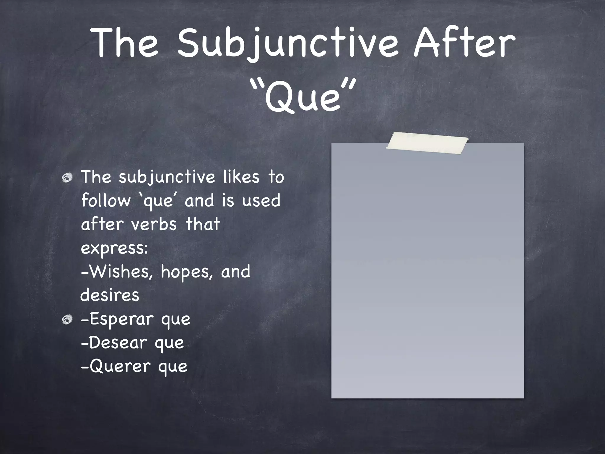 Spanish 3 - Subjuntivo en Español | PDF
