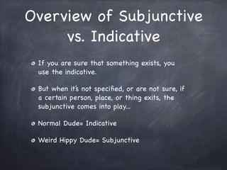 Spanish 3 - Subjuntivo en Español | PDF