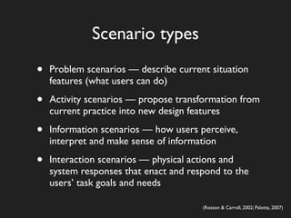 Scenario-Based Design | PPT