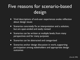 Scenario-Based Design | PPT