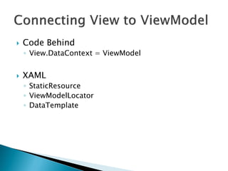Introduction To MVVM | PDF | Computing | Technology & Computing