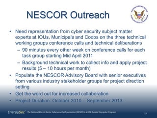 NESCO/NESCOR Joint Overview | PPT