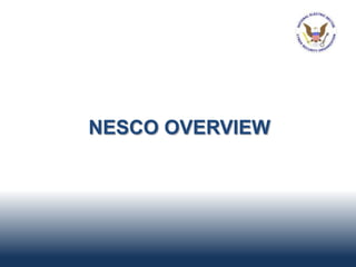 NESCO/NESCOR Joint Overview | PPT