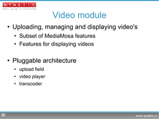 Drupal MediaMosa Transcoding module | PPT | Computing | Technology & Computing