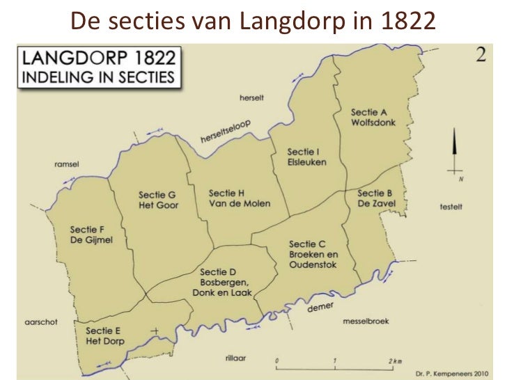 Langdorp. Plaatsnamen en hun geschiedenis. Langdorp. Plaatsnamen en hun geschiedenis.
